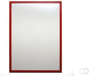 Smit Visual Magnetische insteekhoezen A4 set Ã 5 stuks Zwart - Office.nl