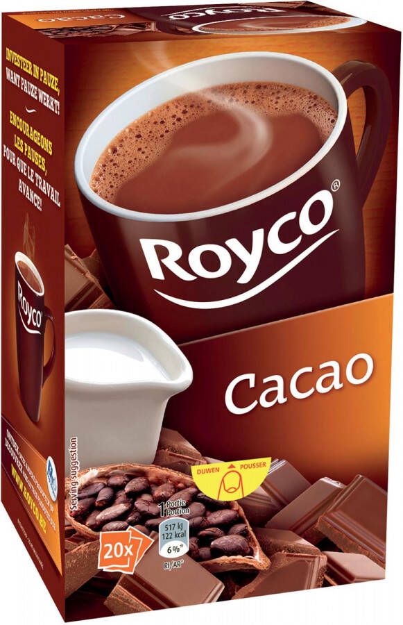 Royco cacao pak van 20 zakjes - Office.nl